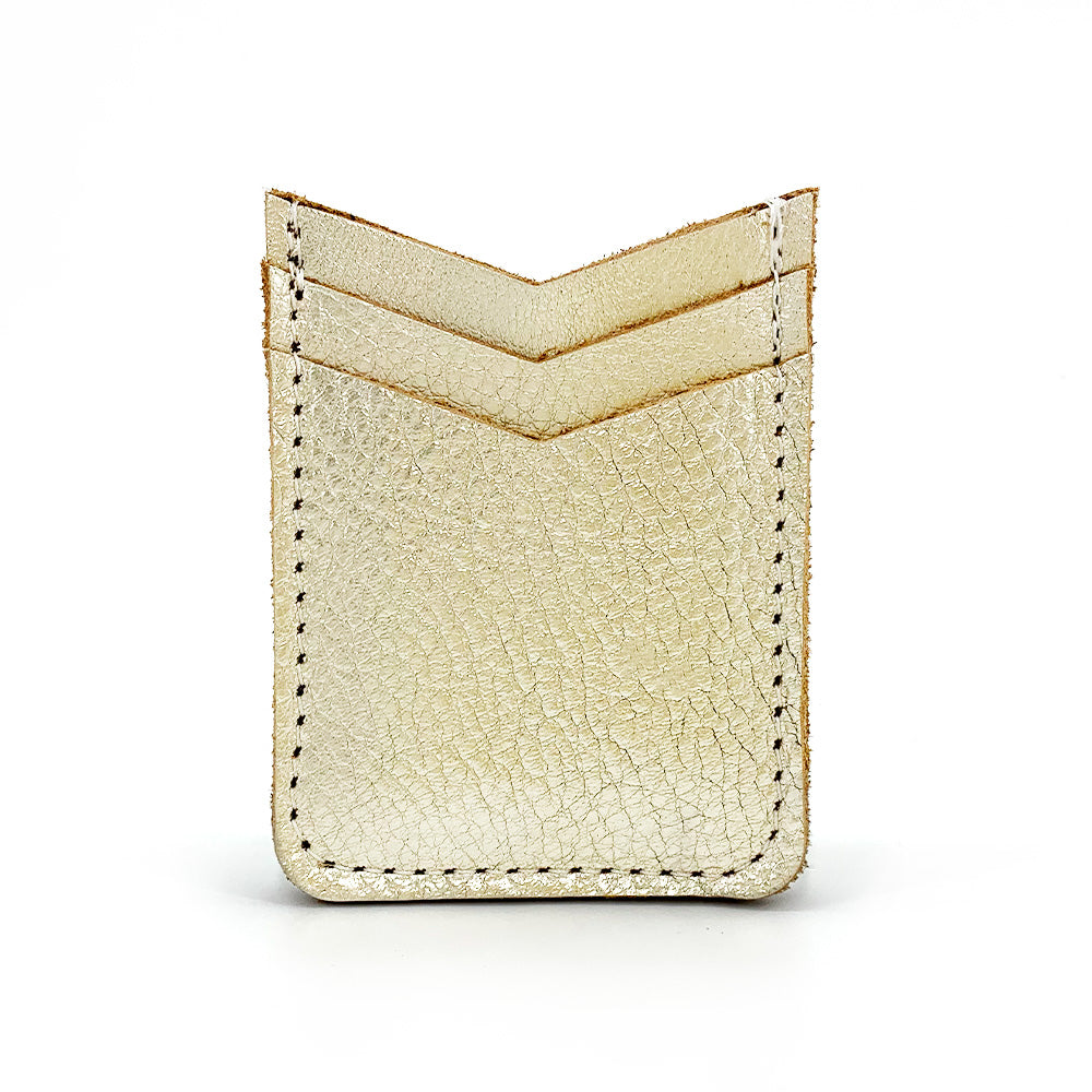 Minimal Leather Card Wallet - Glad & Young Studio